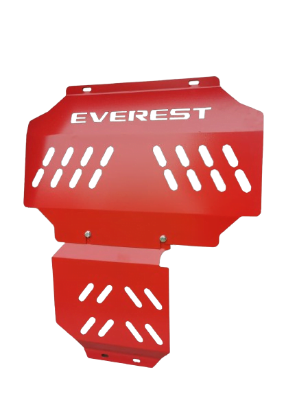 EVEREST T6-T8 Bash Plate (Red) - EAD 4X4